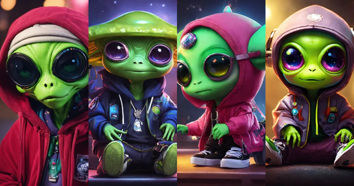 Lexica - Cute alien rapper