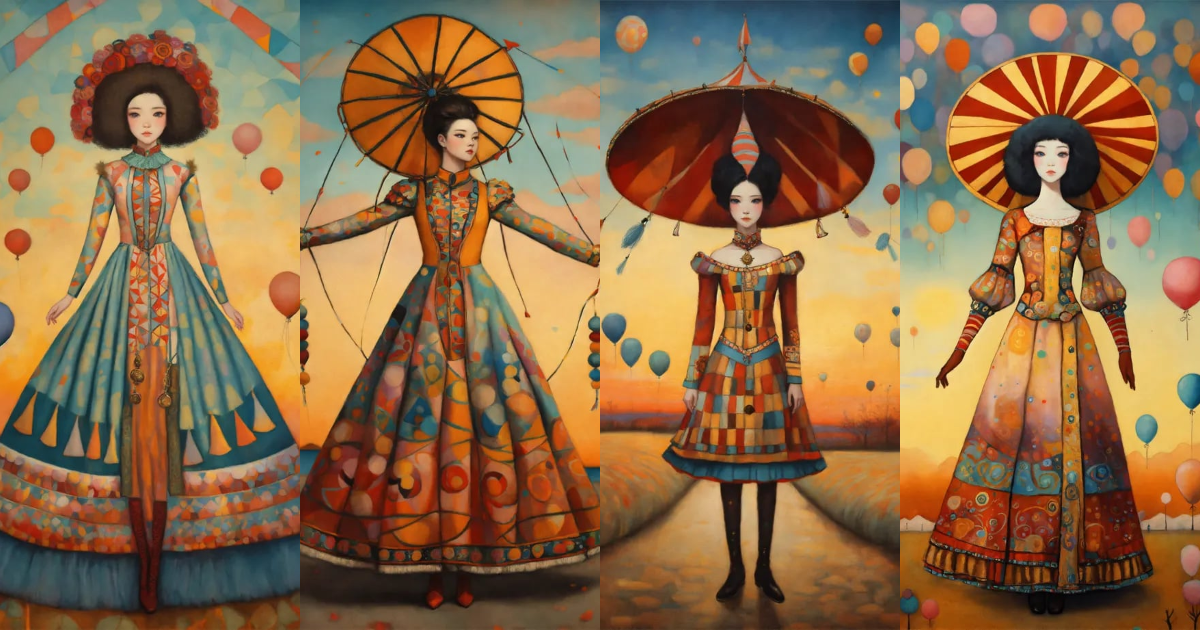 Lexica - Amazing Circus performer wearing circus performer dress in the ...