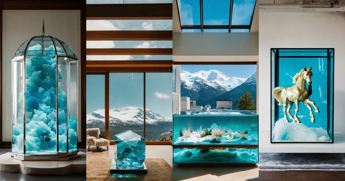 Lexica - Minimalist The Fifth Element liminal Memphis horse hair double ...