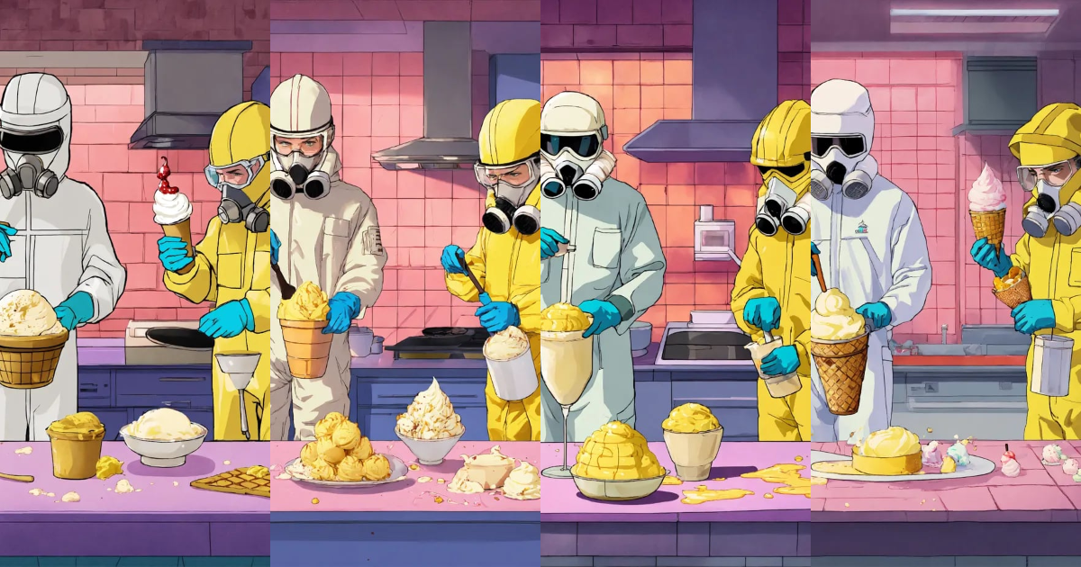 Lexica - Jesse pinkman and walter white from breaking bad making ice ...
