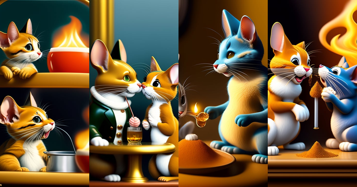 Lexica - Tom and jerry smoking