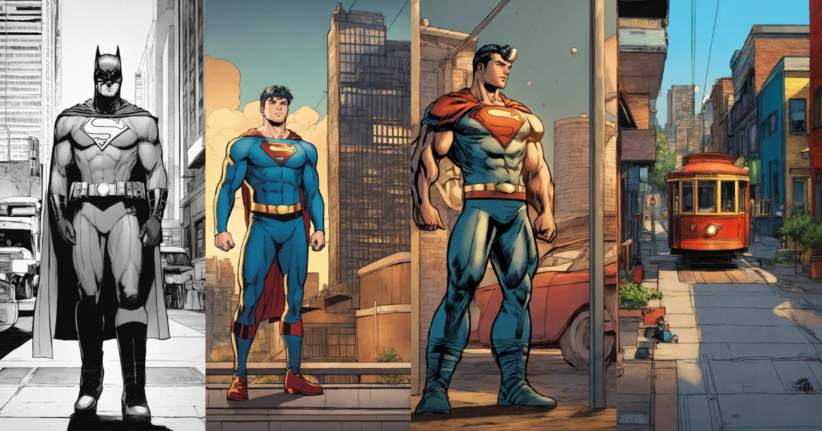 Lexica - Comic book shading