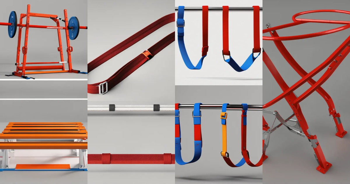 Lexica - Athletic straps for the horizontal bar and crossbar in 3D ...