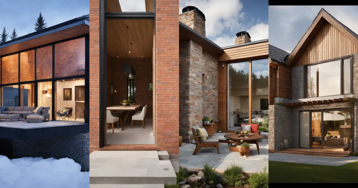 Lexica - Masonry. Very strong and very insulated/tight house design.