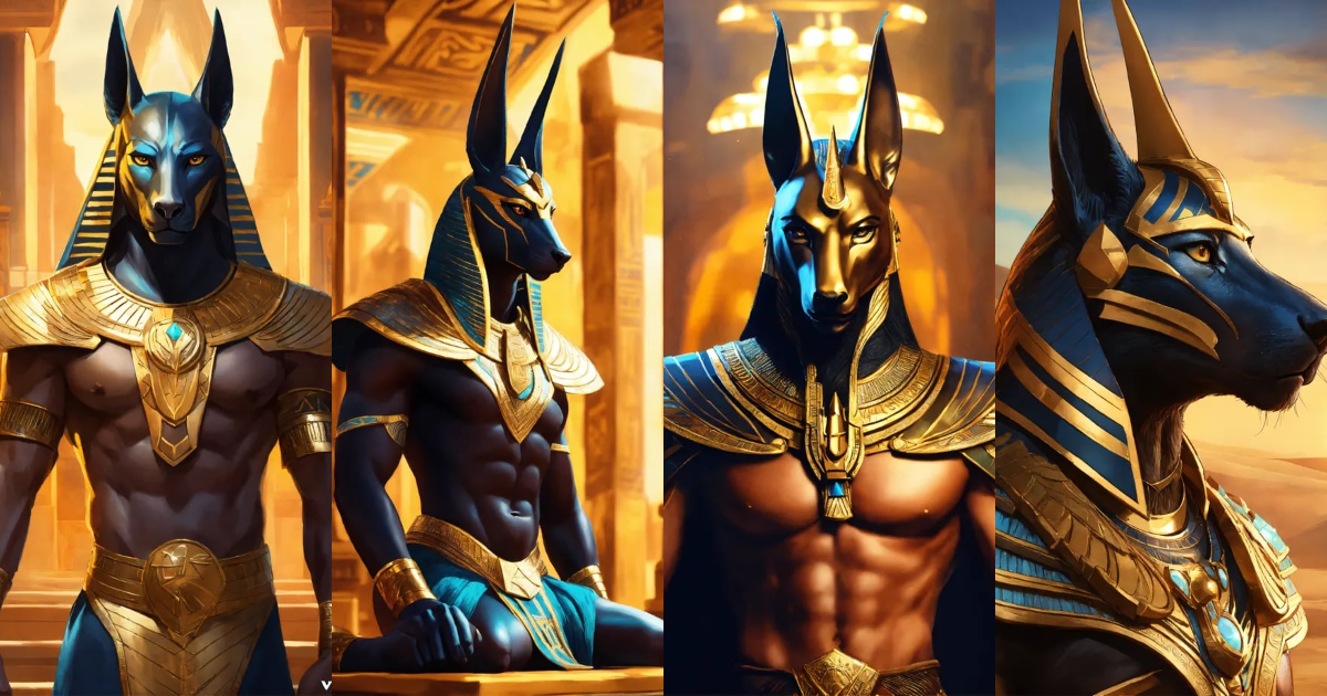 Lexica - God Anubis, from the movie gods of egypt (2016), volumetric ...