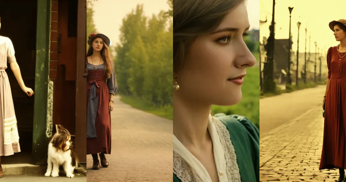 Lexica - Poland think poor woman age 20, 1920-1930 on streen in Warshaw ...