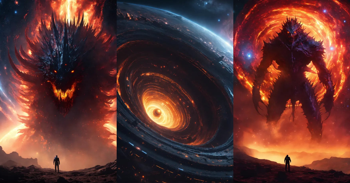 Lexica - 8K UHD - Gothic Sci-fi - Dramatic Shadows - A colossal space ...