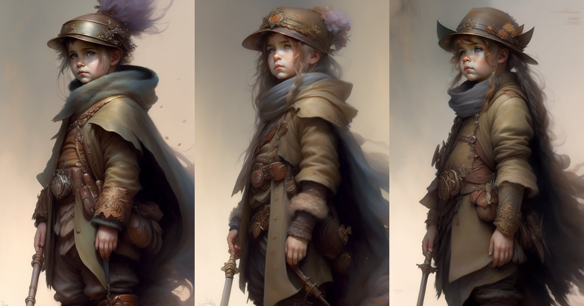 Lexica - Fantasy character . muted colors. by Jean-Baptiste Monge