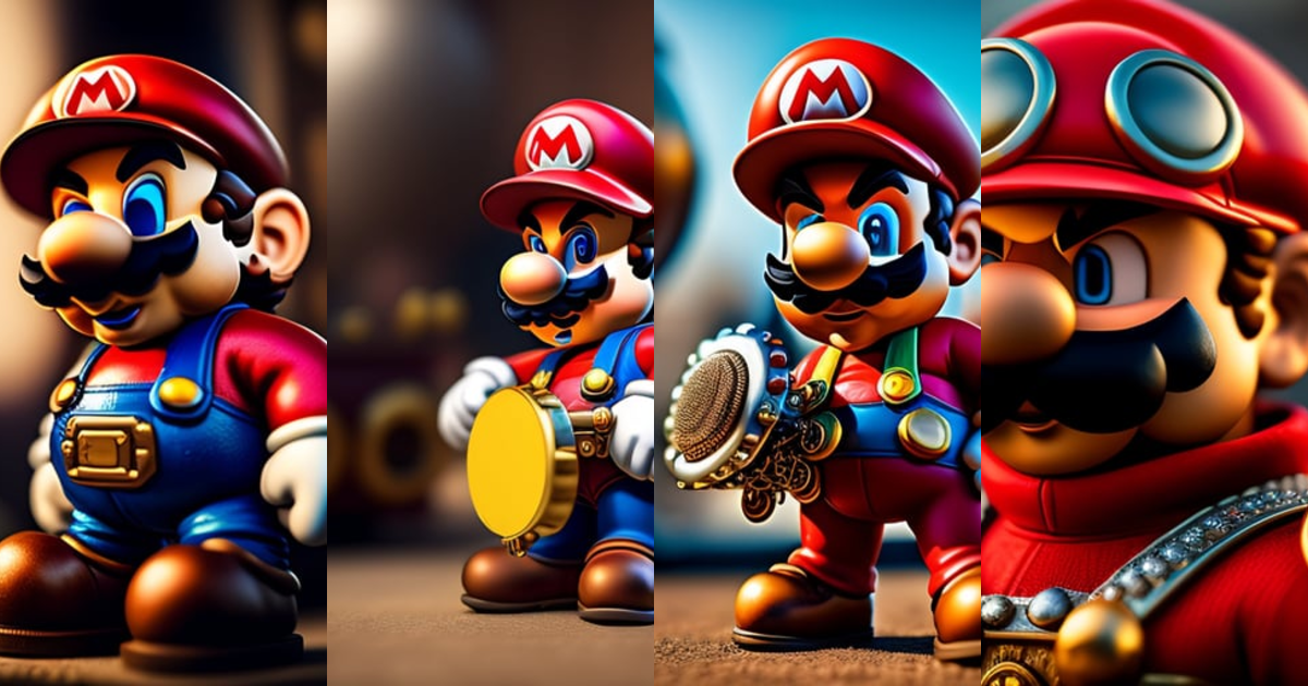 Lexica - A reimagining of Mario from the Super Mario Brothers series ...