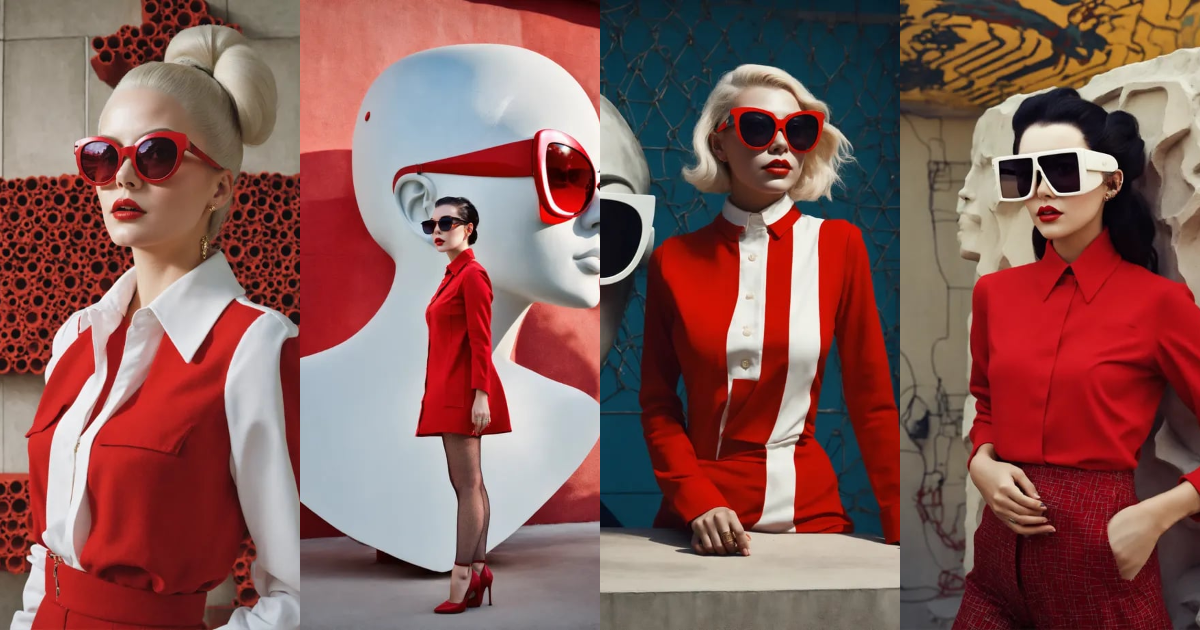 Lexica - Half portrait Photography, in front of a white cyber punk ...