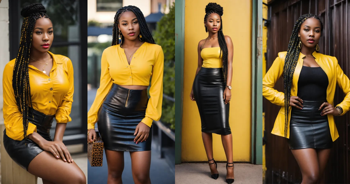 Lexica - A stunning, African American young adult female with box ...