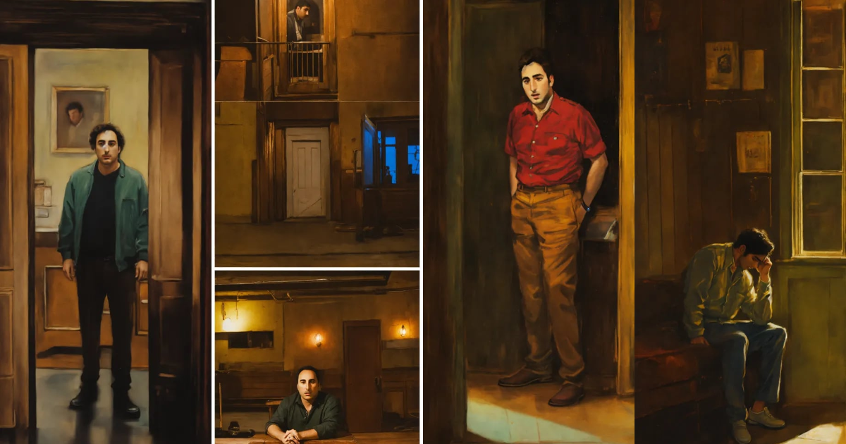 Lexica - David Berkowitz in dark interior