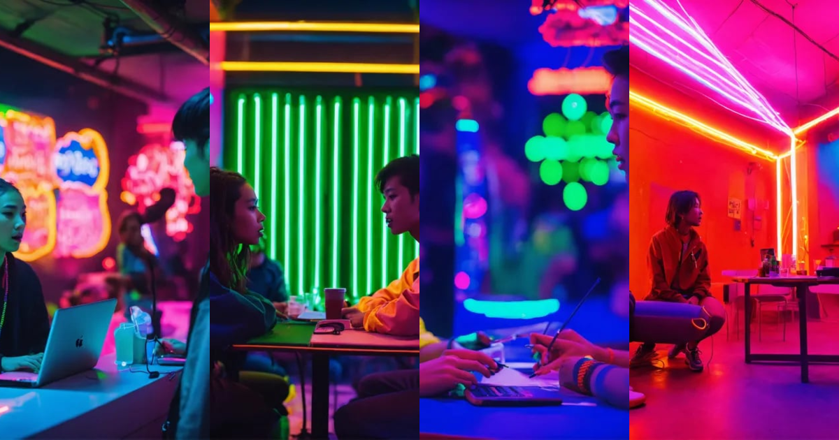 Lexica - A person speaking another language to another person in an ...