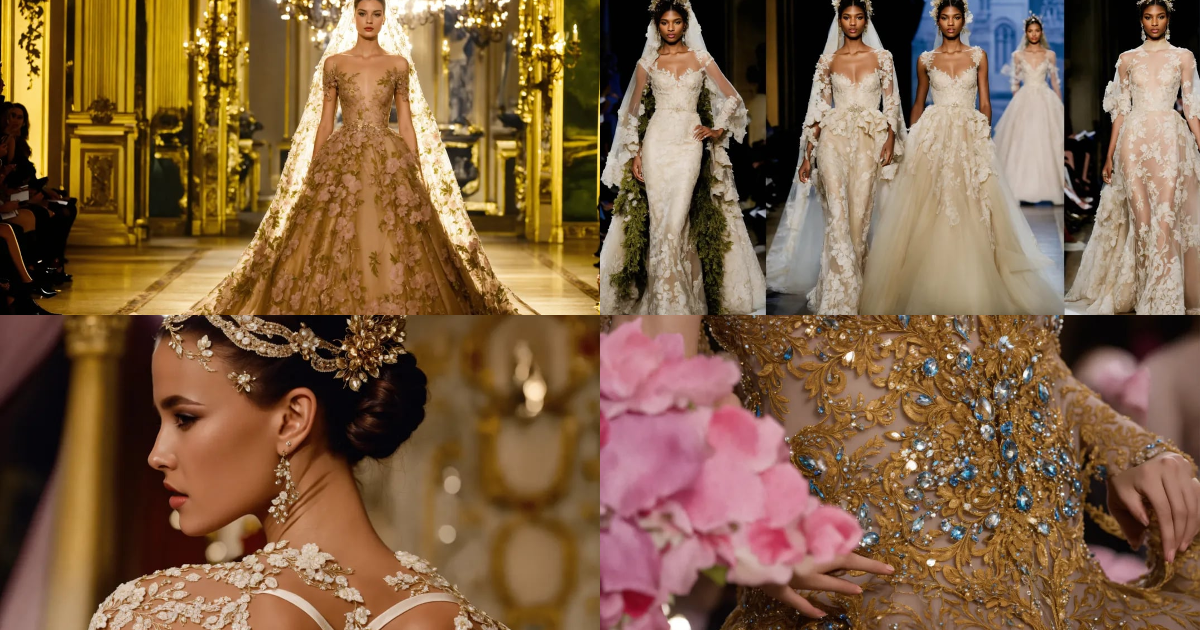 Lexica - Reem acra couture rococo lace