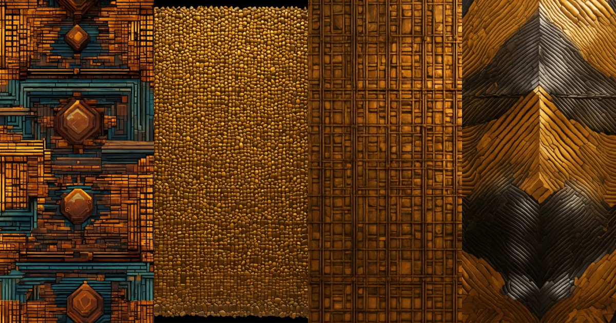 Lexica - A hard rock, heavy metal pattern, future art