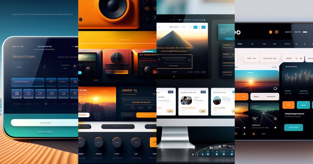 Lexica - Radio web ui design