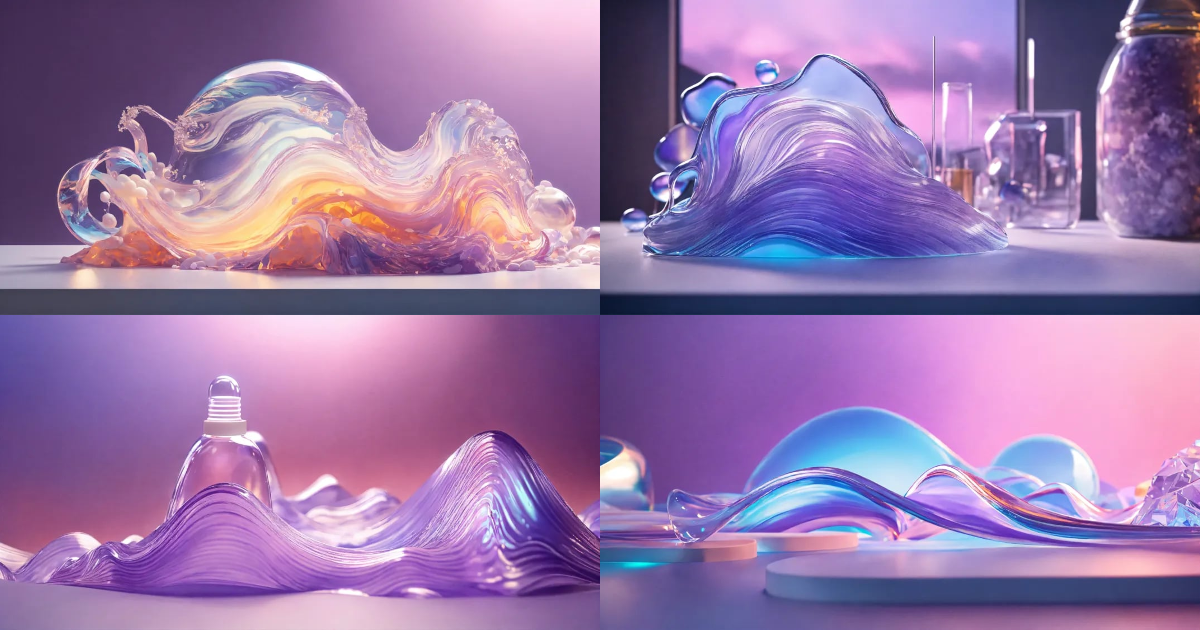 Lexica - Product scene in the style of multiple exposure, vray tracing ...