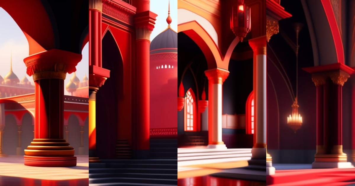 Lexica - Interior, castle, objects, columns, islam, architecture ...