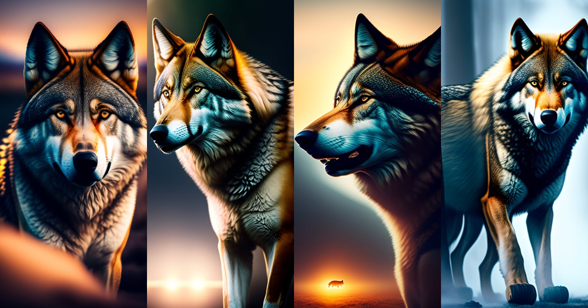 Lexica - Human becoming a wolf