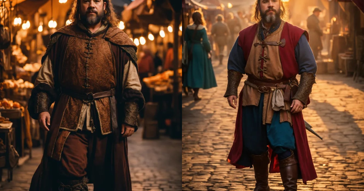 Lexica - A fantasy male dwarf shakespearean actor in medieval costume ...