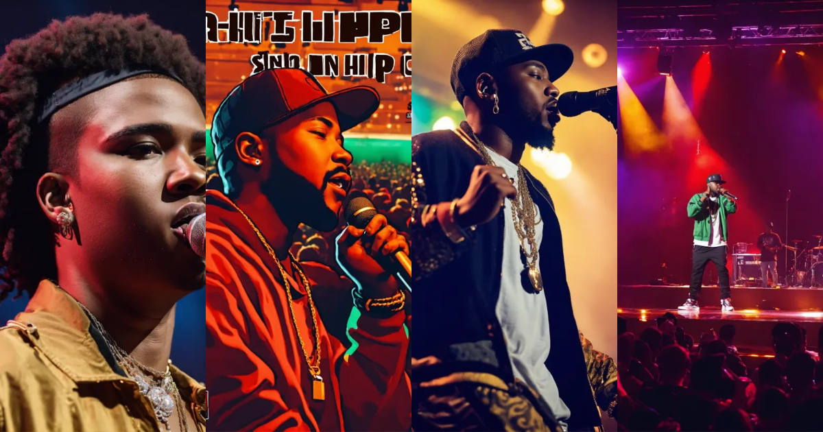 Lexica - Singer hip-hop in concert