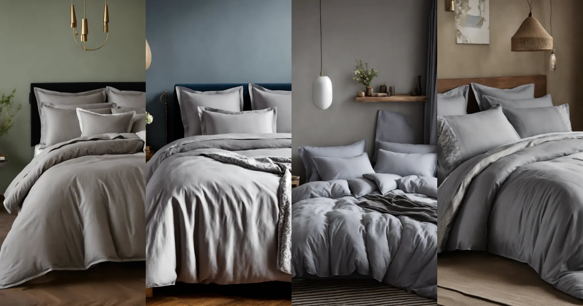 Lexica - Sustained gray, innovative touch for bedding in linen, posh ...