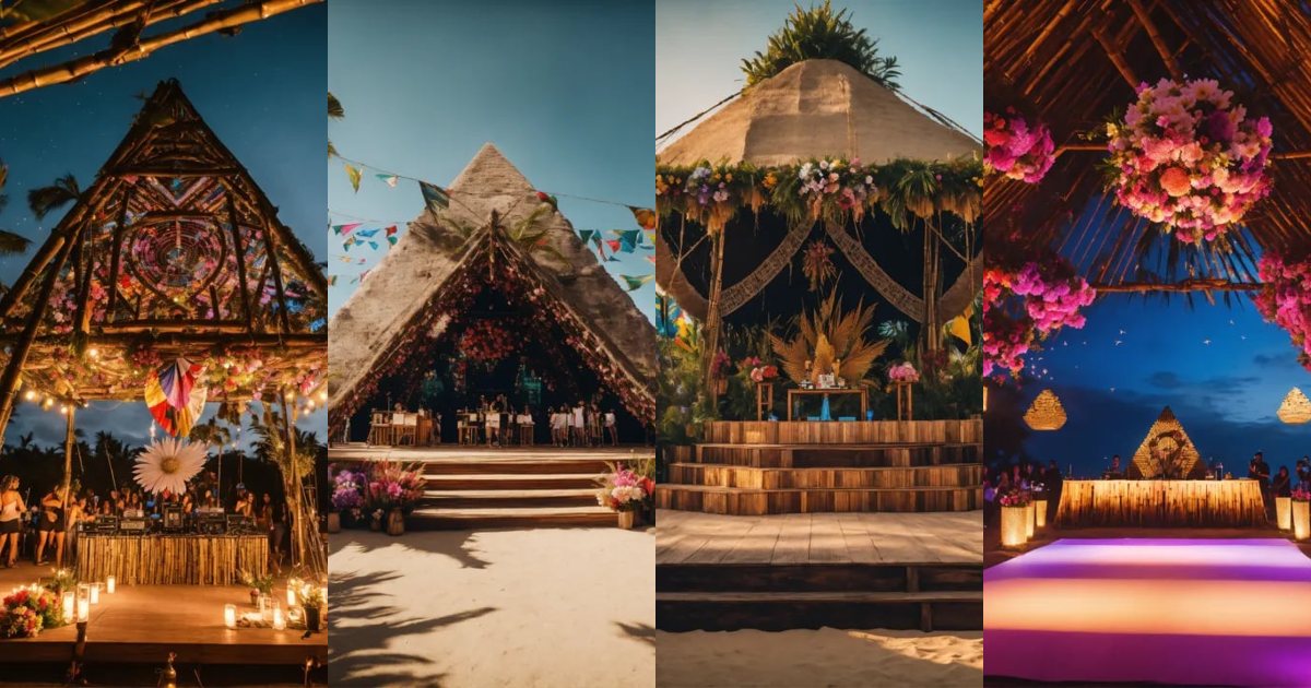 Lexica - Parametric stage, open air, DJ Booth, mainstage, big stage ...