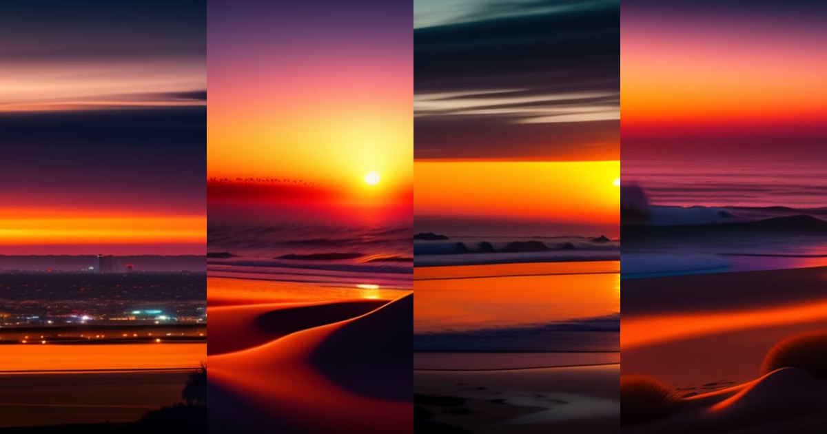 Lexica - Sunset, california, los ángeles, Compton, realistic, 4k, 8k, hq