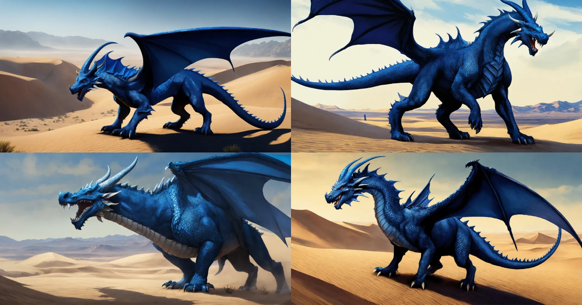 Lexica - Fine art, delicate detail, noble, Dungeons and Dragons Blue ...