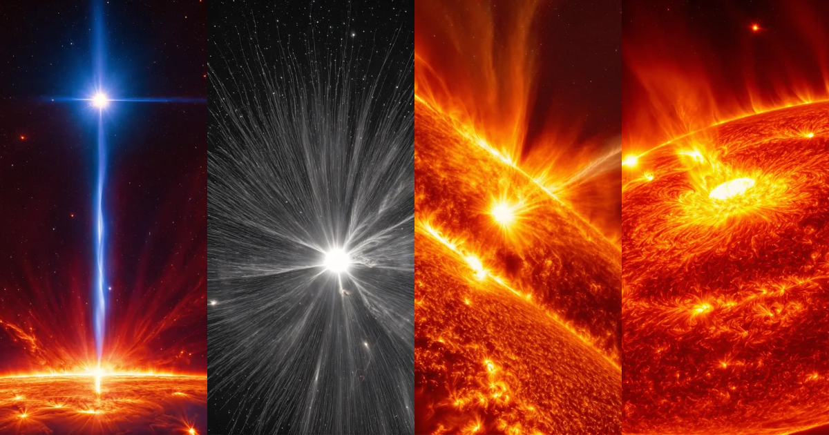 Lexica - Huge solar flare ejecting off the Sun's surface.