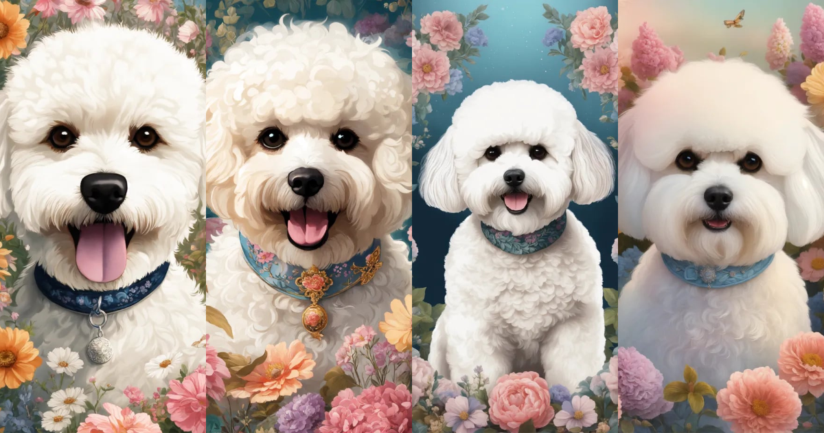 Lexica - Aubrey Beardsly overwhelmingly beautiful bichon friese framed ...