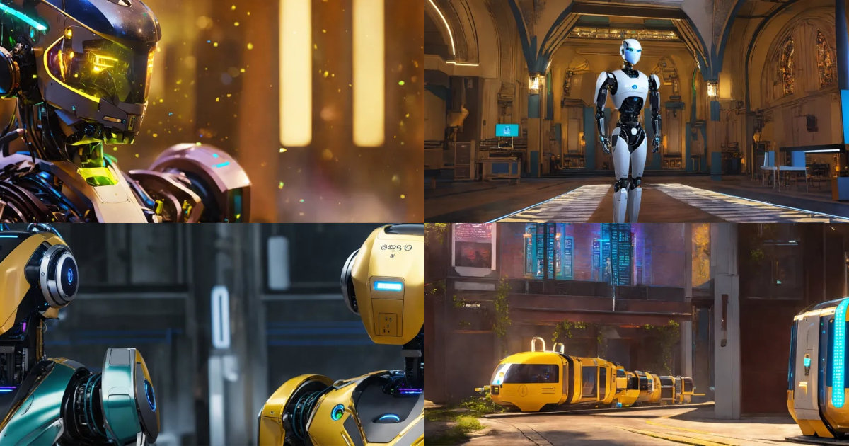 Lexica - 8K, generate a robot that combines biometric knowledge ...