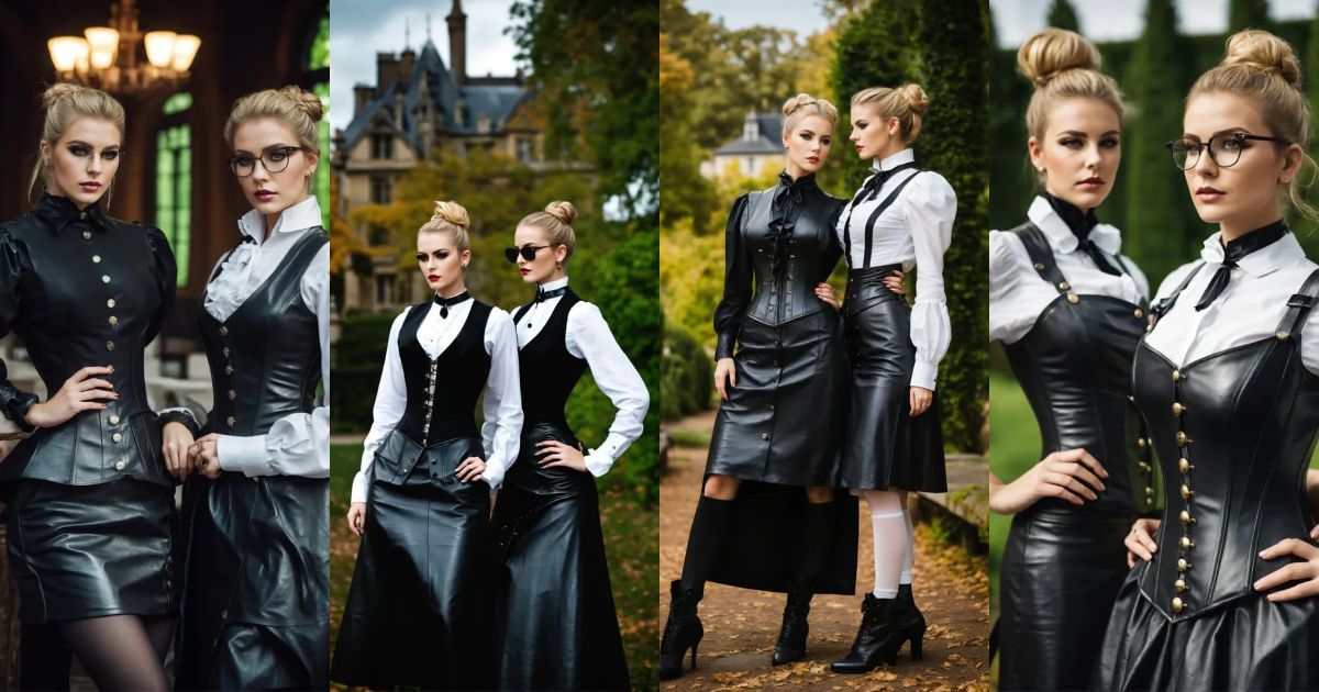 Lexica - Two stunning strict arrogant looking french seductress women ...