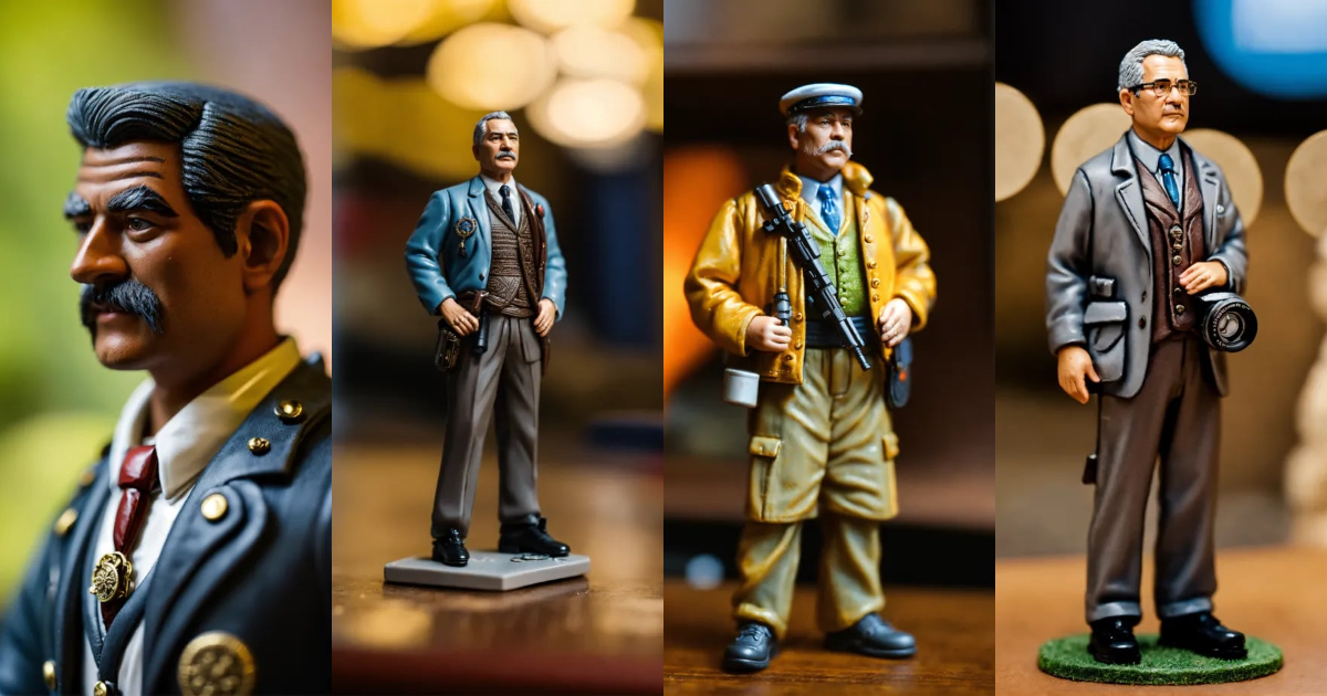 Lexica - Civilian man, mayor, Tabletop Miniature, best quality ...