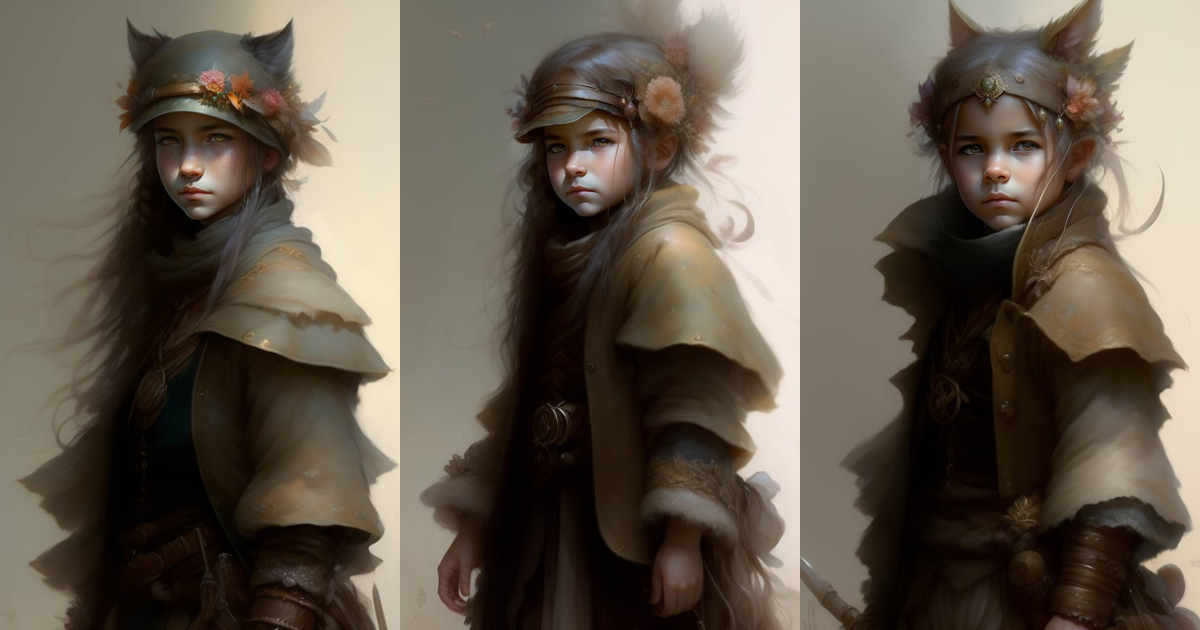 Lexica - Fantasy character . muted colors. by Jean-Baptiste Monge