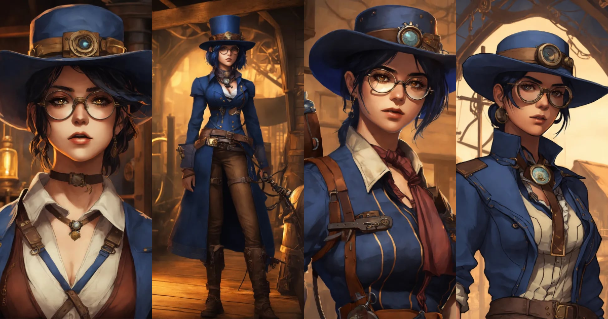 Lexica - A female 16yo archer role-playing game character "Deadlands ...