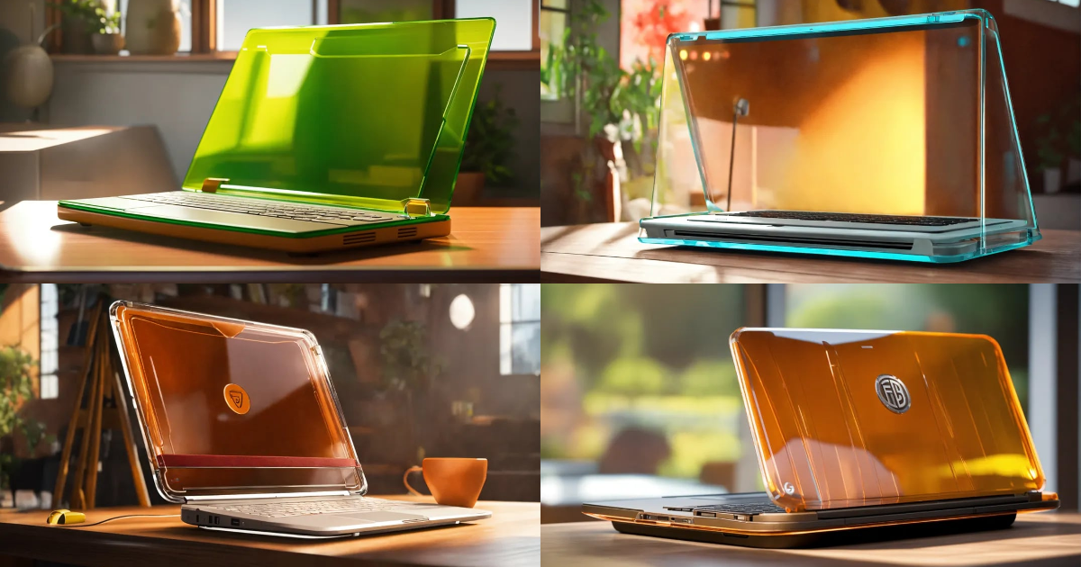 Lexica - A translucent polycarbonate laptop case, designed by Enrico ...