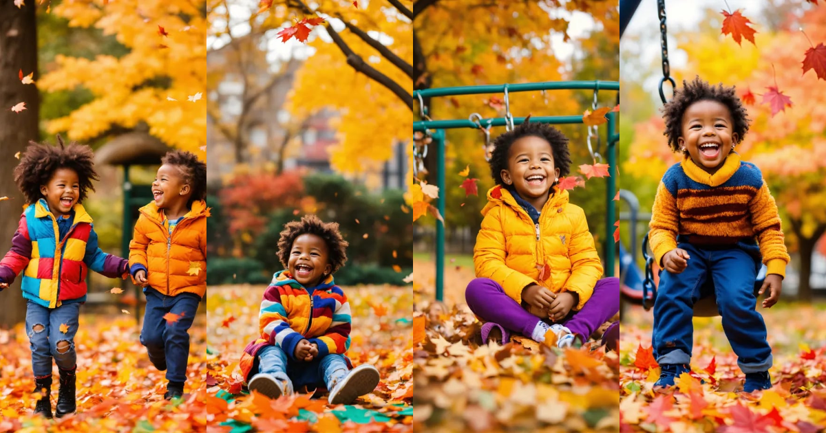 Lexica - Very Beautiful African American preschoolers laughing in a ...